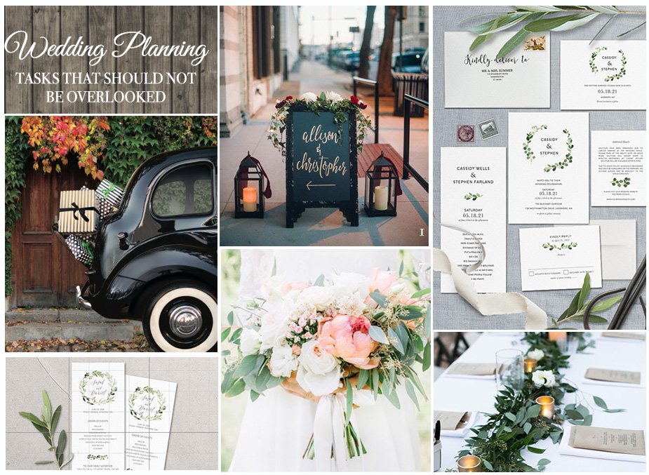 Wedding Planning Tasks That Should Not Be Overlooked